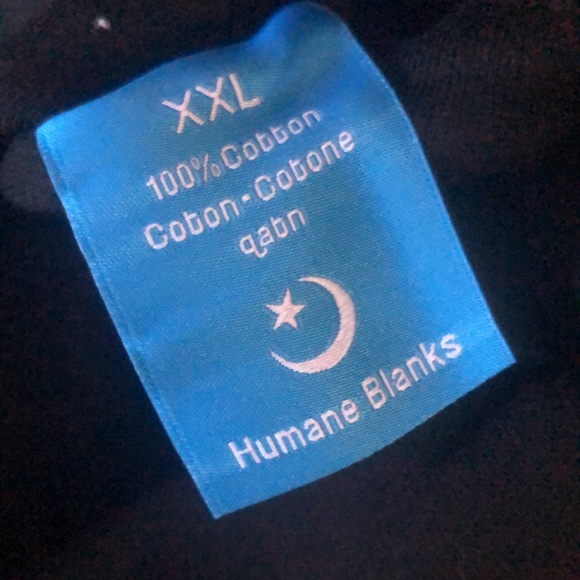 Humane Blanks | Shirts | Humane Blanks Black Hoodie 80 Gsm | Poshmark